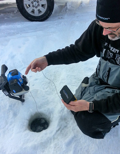 Action Outdoors: New age of underwater cameras for ice fishing ...