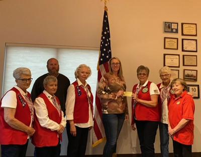 Cass County vets get donation from Backus Legion Auxiliary | News ...