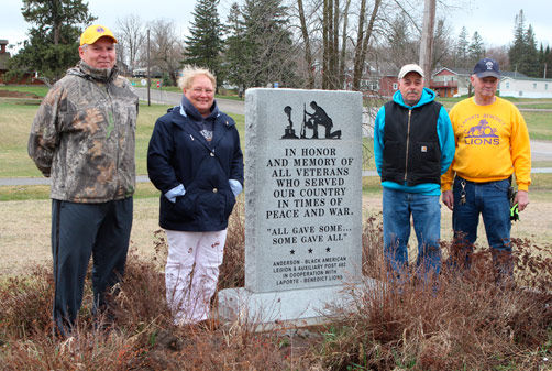 Honoring Laporte heroes with a veterans memorial | News | walkermn.com