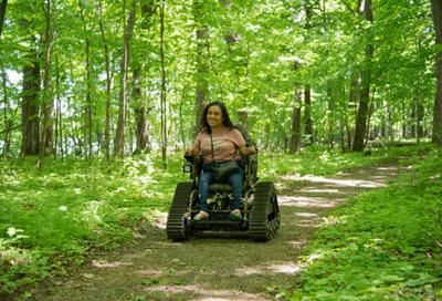 DNR expands all-terrain track chair program — All-terrain track chairs ...