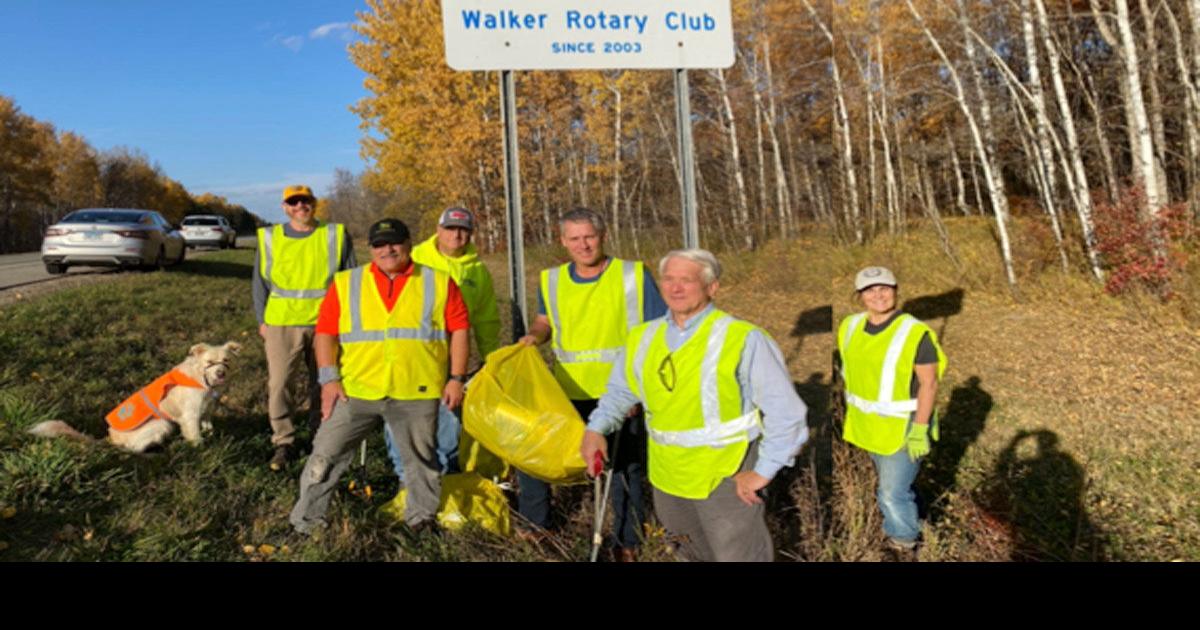 Walker Rotary cleans up highway | News | walkermn.com