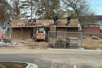 Walker City Park restroom construction | News | walkermn.com