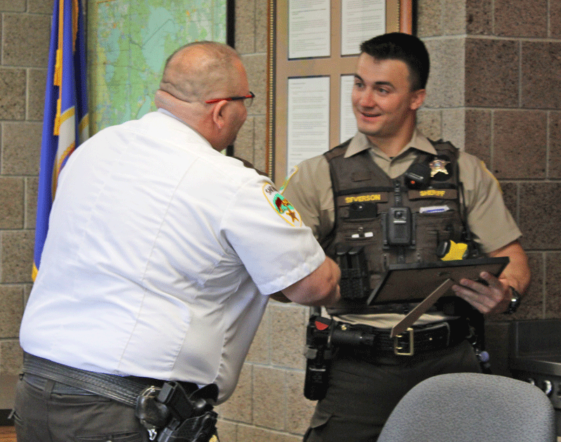 Deputy Severson receives Cass County life saving award | News ...