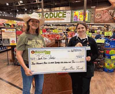 Super One Foods Round Up benefits Jack Pine Stables | News | walkermn.com
