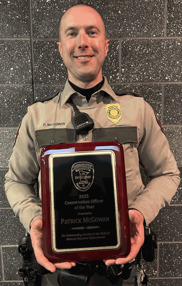 Pat McGowan is named DNR Conservation Officer of the Year | News ...