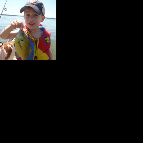 Luke Talbot with his first sunfish. | Outdoors | walkermn.com