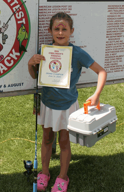 Week 2 Hackensack Fishing Contest | Sports | walkermn.com