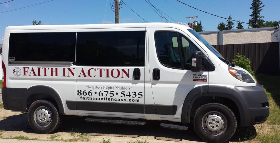 Faith in Action accessible van available in Cass County | News ...