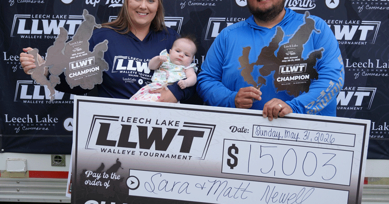 Bemidji couple wins Leech Lake Walleye Tournament | Sports | walkermn.com