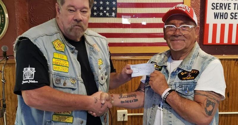 In Country MC donation to Ride for the Stones | News | walkermn.com