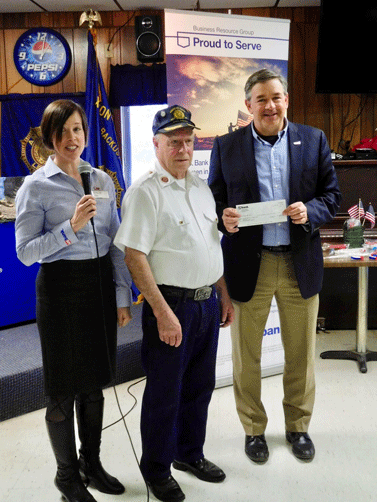 US Bank awards $5,000 to Backus Legion on behalf of employee Melinda ...