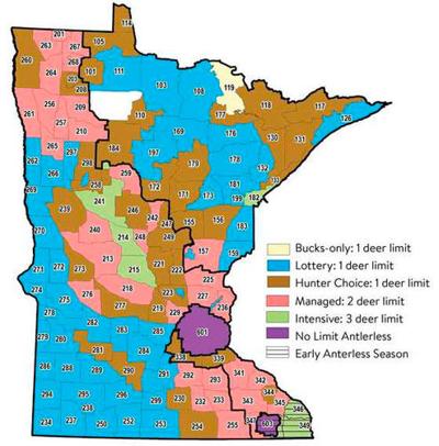 Hunters should note errors in printed hunting regulations handbook and ...