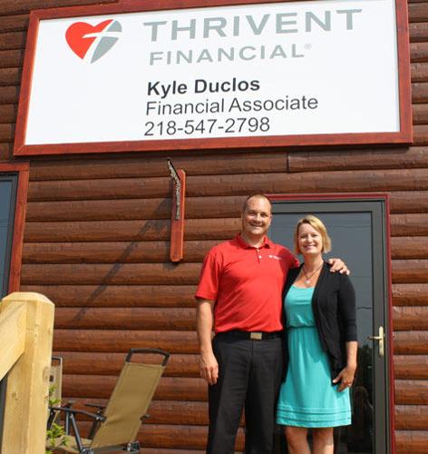 Jill Duclos joins husband Kyle at Thrivent Financial in Walker ...