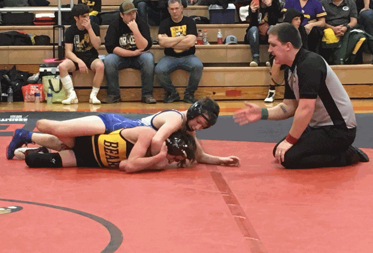 Seven Wrestling Wolves place at Ogilvie Invite | Sports | walkermn.com