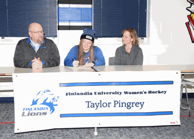 Pingrey signs letter of intent to attend Finlandia University | Sports ...