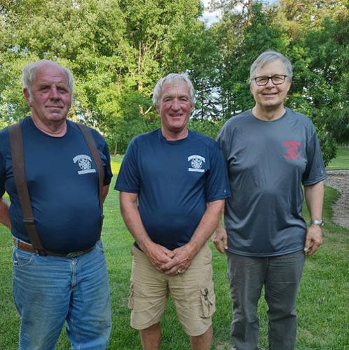 Three volunteer firefighters gave a century of service to Hackensack ...