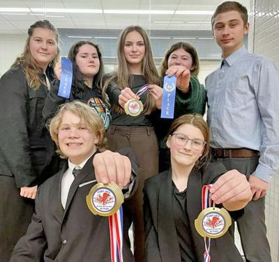 Laporte JH Speakers bring home awards | Education | walkermn.com