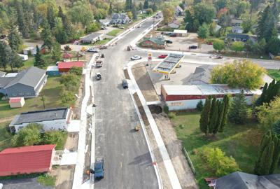 Highway 34 in Akeley enters third stage of construction — Motorists ...
