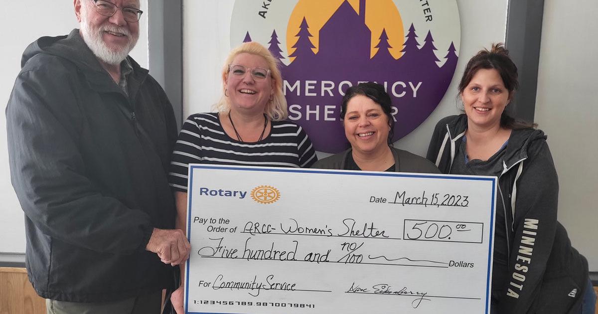 Walker Rotary donates to ARCC | News | walkermn.com