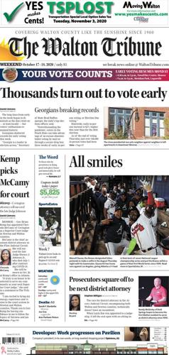October 2020 Front Pages | Multimedia | waltontribune.com
