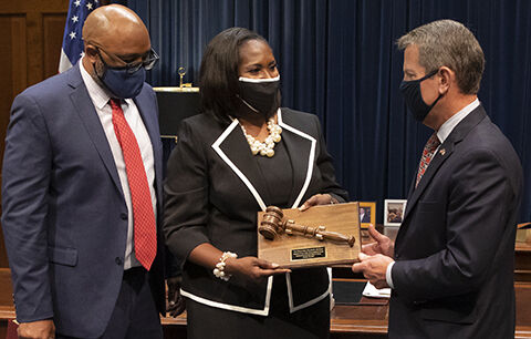 McCamy takes historic oath | News | waltontribune.com