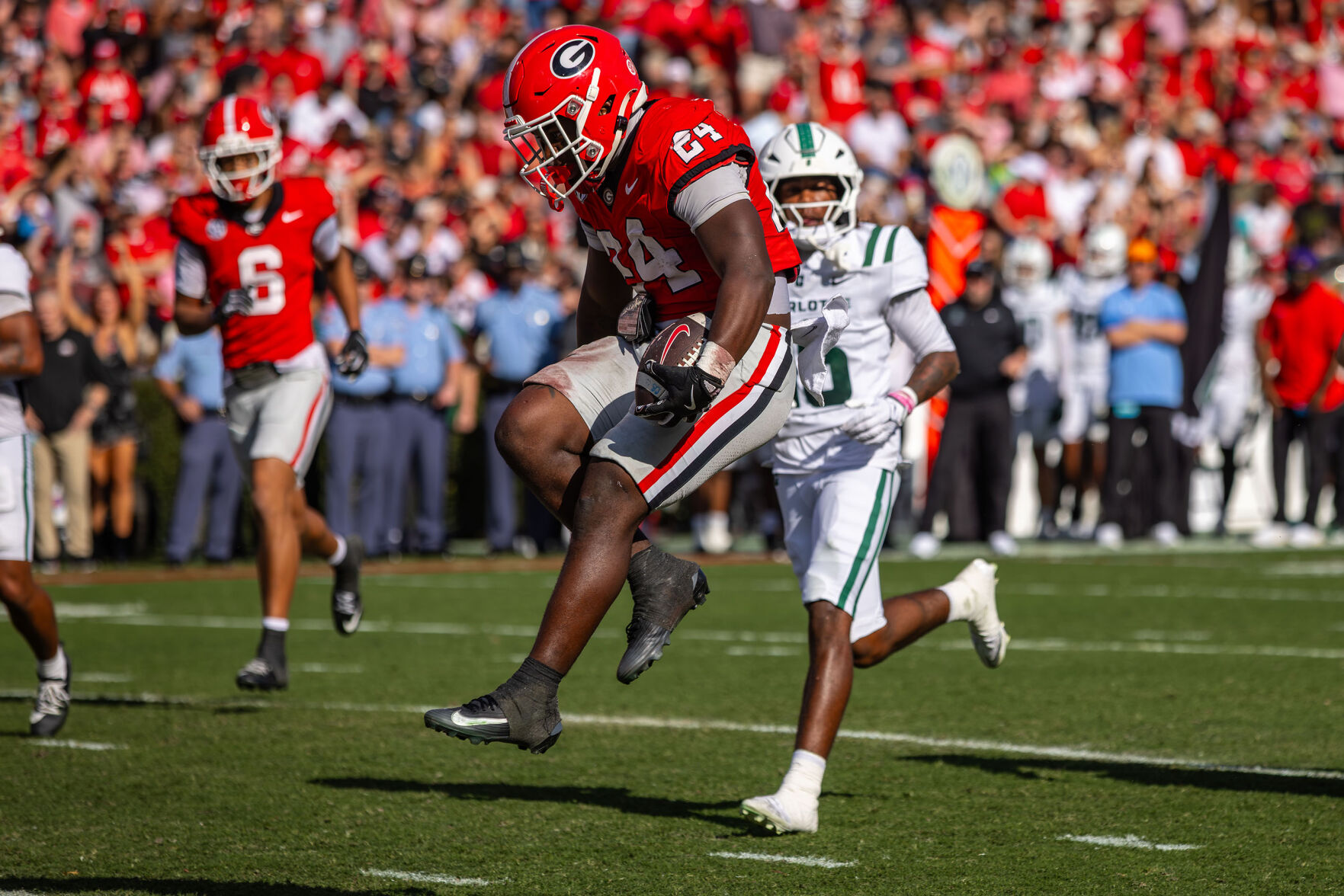 GEORGIA 35, UNC-CHARLOTTE 3: Bulldogs bury 49ers in Sanford Stadium ...