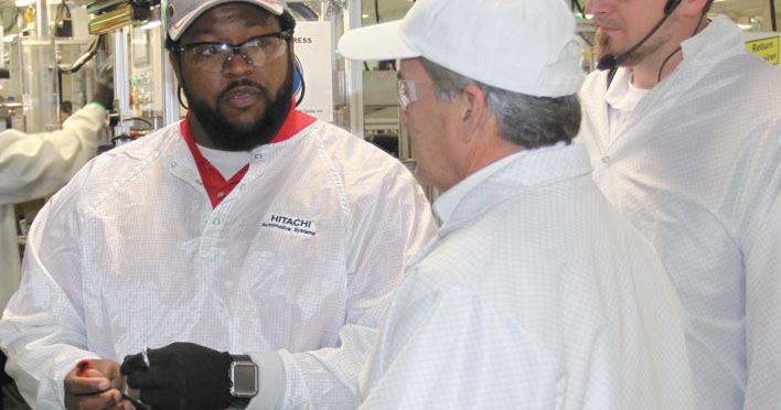 Congressman visits Hitachi in Monroe | Communities | waltontribune.com