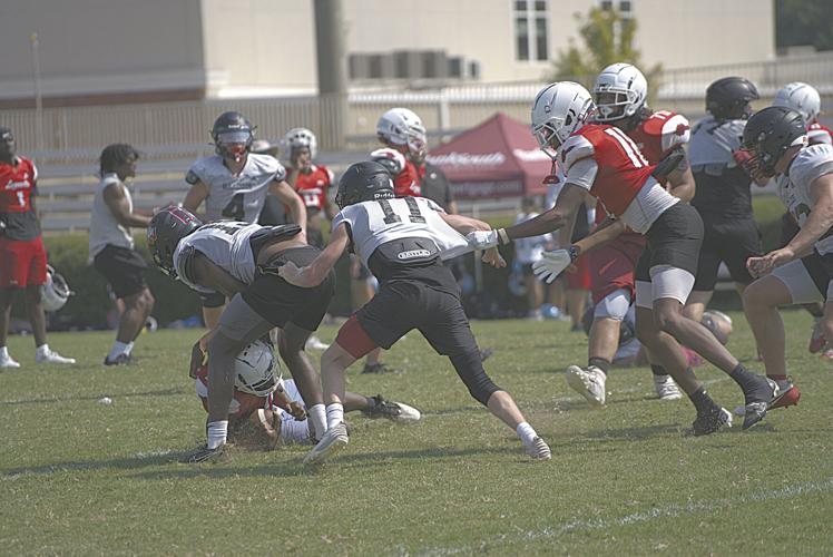 Area football teams compete in padded camp at Morgan County | Sports ...