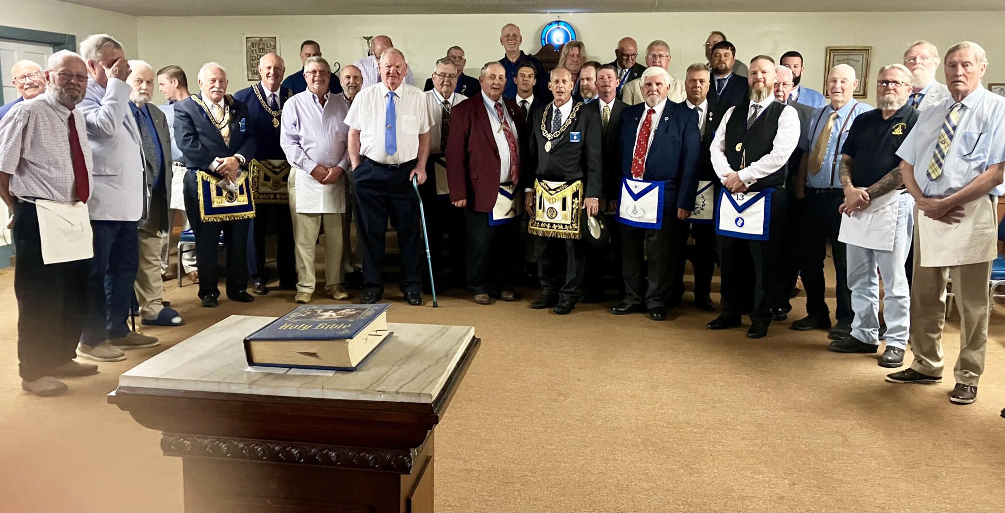 NC Grand Master of Masons, other dignitaries visit Johnston-Caswell ...