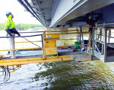 Eaton’s Ferry Bridge water pipeline nears completion | News ...