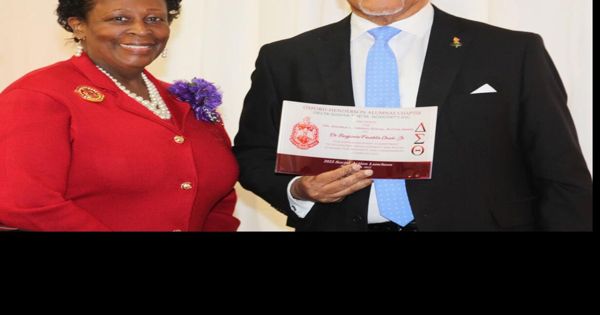 Sorority honors Dr. Benjamin Chavis with Social Action Award | News ...