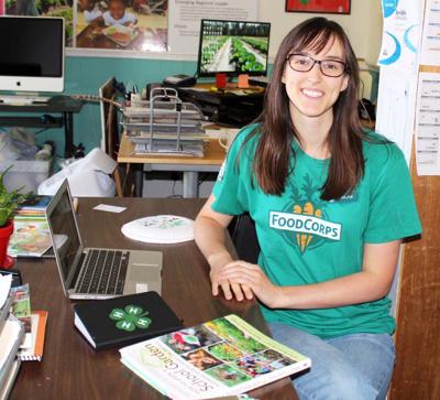 Earnhardt settles in as new FoodCorps service member | News ...