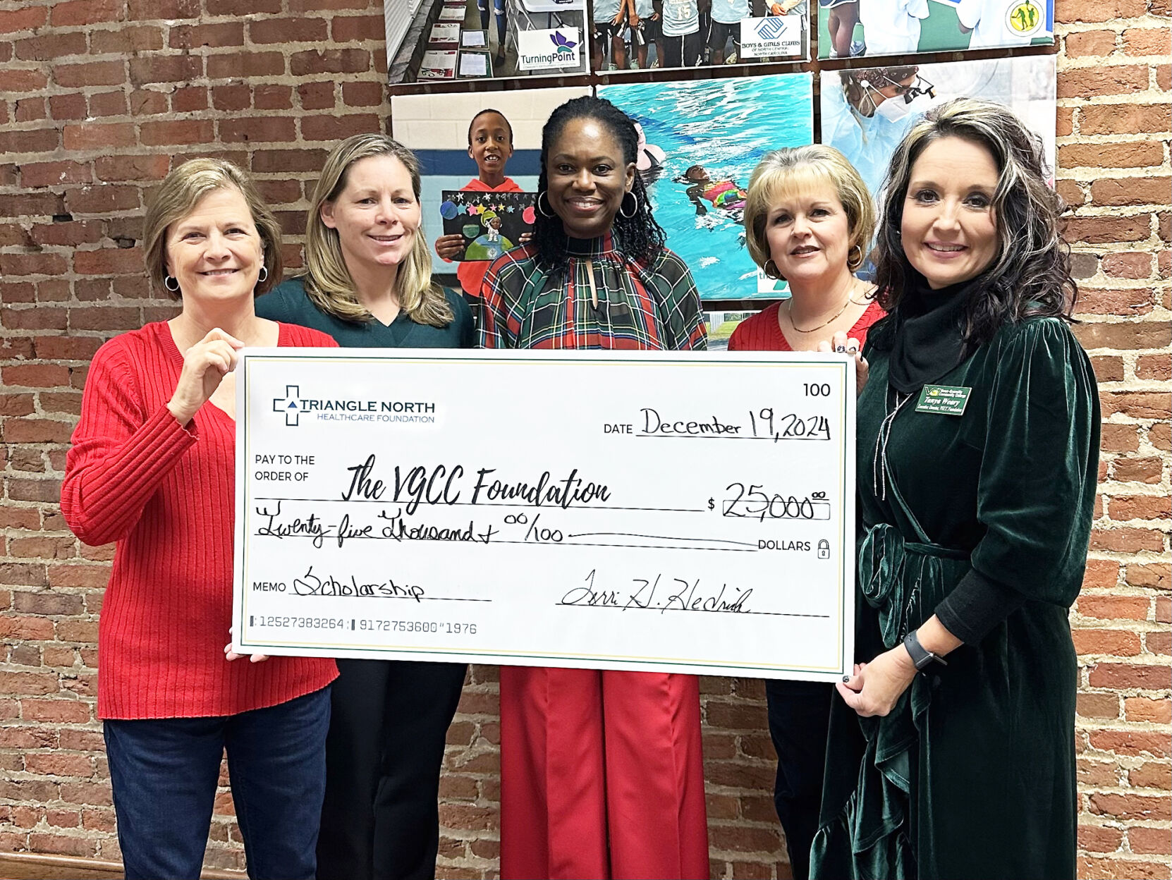 Triangle North Healthcare Foundation continues partnership with VGCC ...