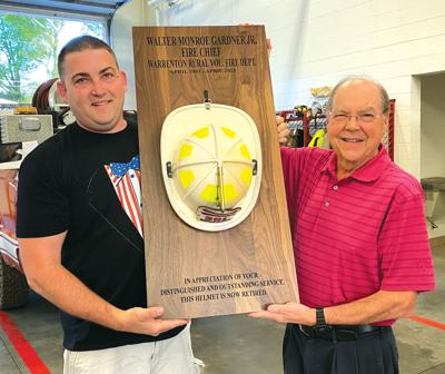 Fire department honors Gardner | News | warrenrecord.com