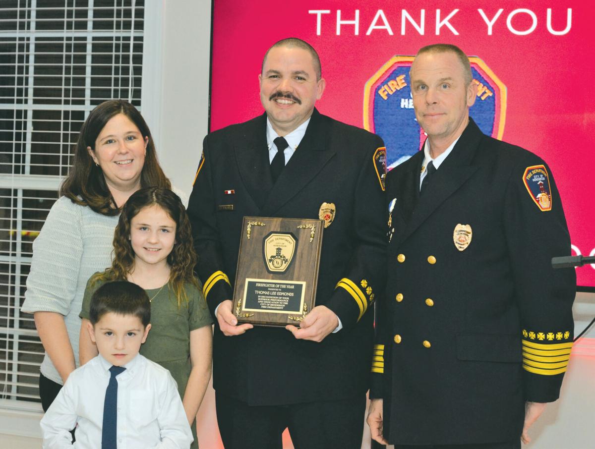Edmonds named Henderson Firefighter of the Year | News | warrenrecord.com