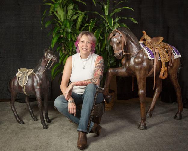 Cathy Wiggins Quilted Leather | | warrenrecord.com