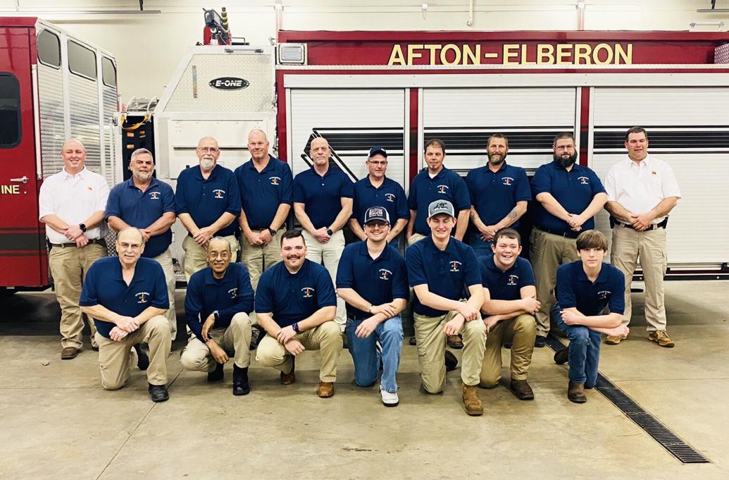 Afton-Elberon VFD receives new fire rating | News | warrenrecord.com