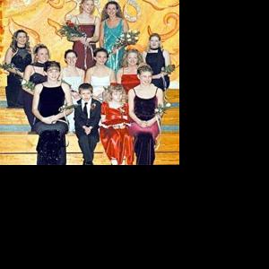 First row: Courtney Barth, Dalton Capper, Cherrish Lamborn and Brandi ...