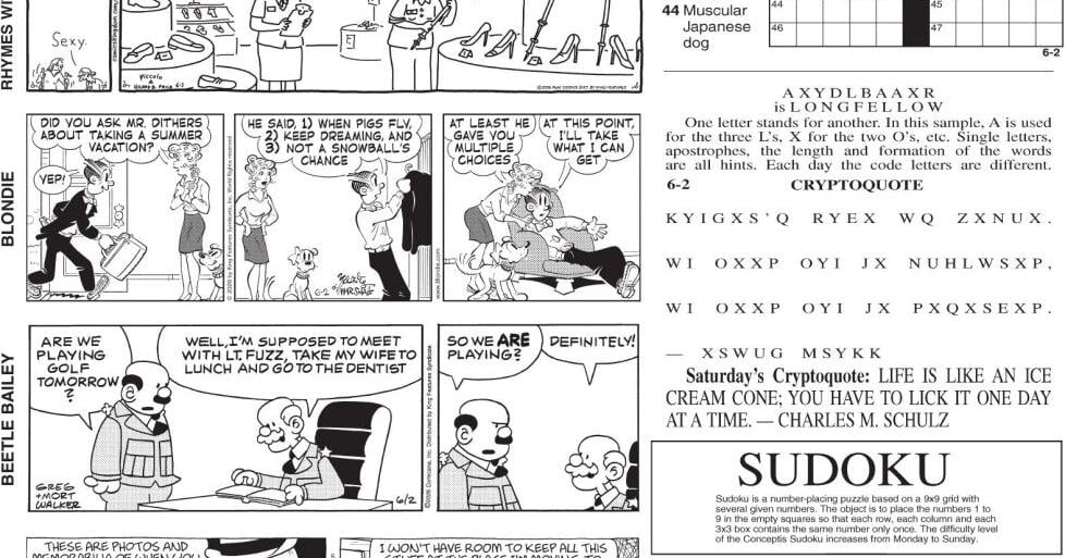 June 2 | Comics | washtimesherald.com