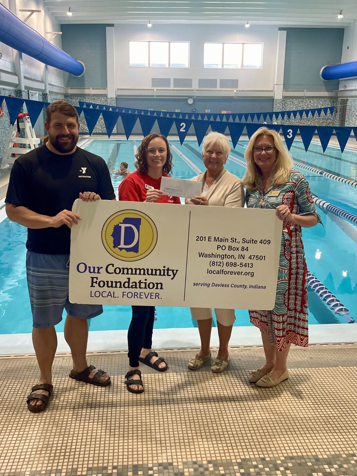 YMCA receives Fast Grant from Our Community Foundation | Local News | washtimesherald.com