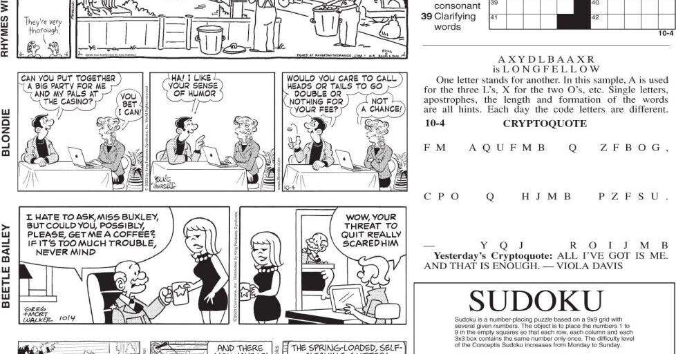 Comics Wed 10-4-23 | Comics | washtimesherald.com