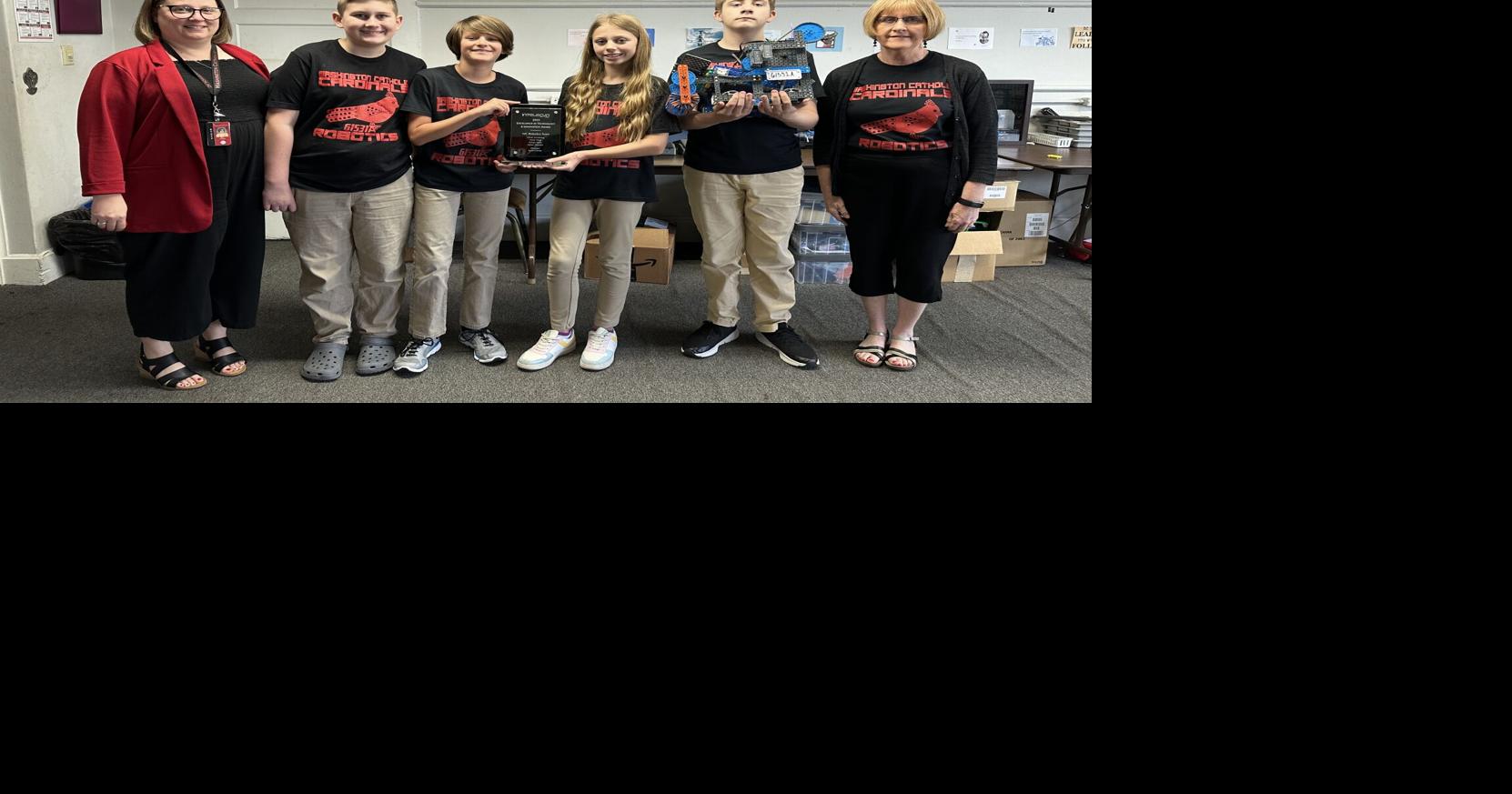 WC robotics students honored with Intelecyn award from RTC | Local News ...