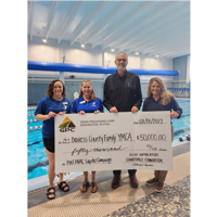 Grain Processing Corp. supports YMCA pool project | Local News ...