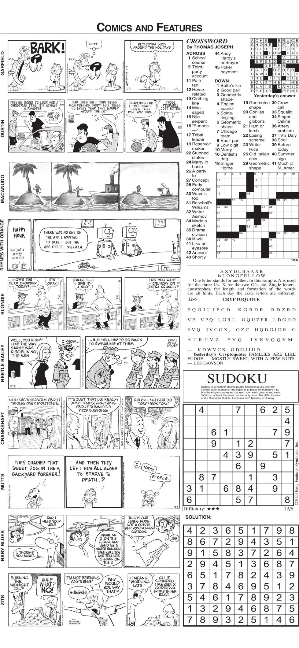 Comics Wed 12-6-23 | Comics | washtimesherald.com