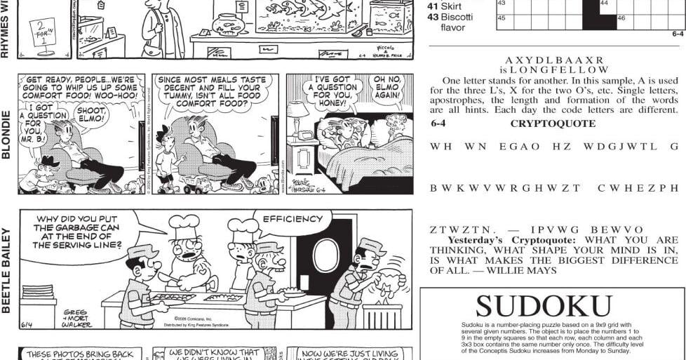 June 4 | Comics | washtimesherald.com