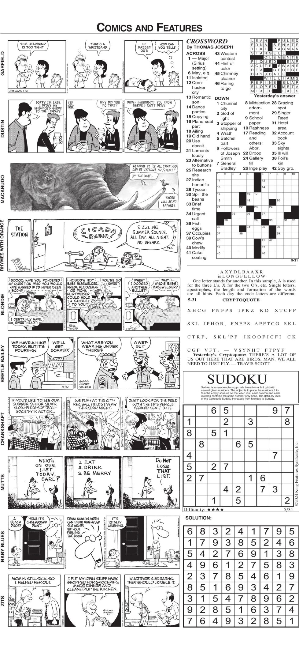 Comics Fri 5-31-24 | Comics | washtimesherald.com