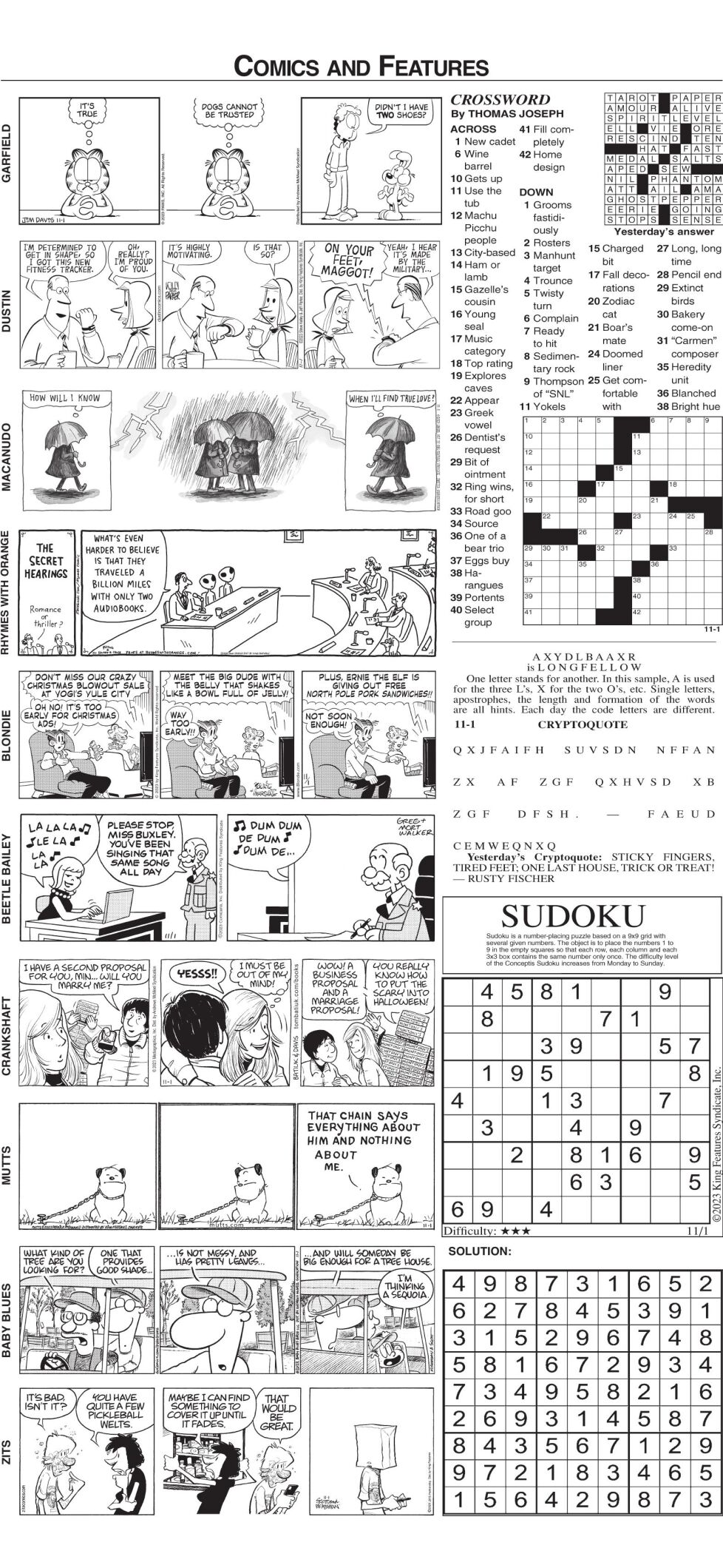 Comic Wed 11-1-23 | Comics | washtimesherald.com