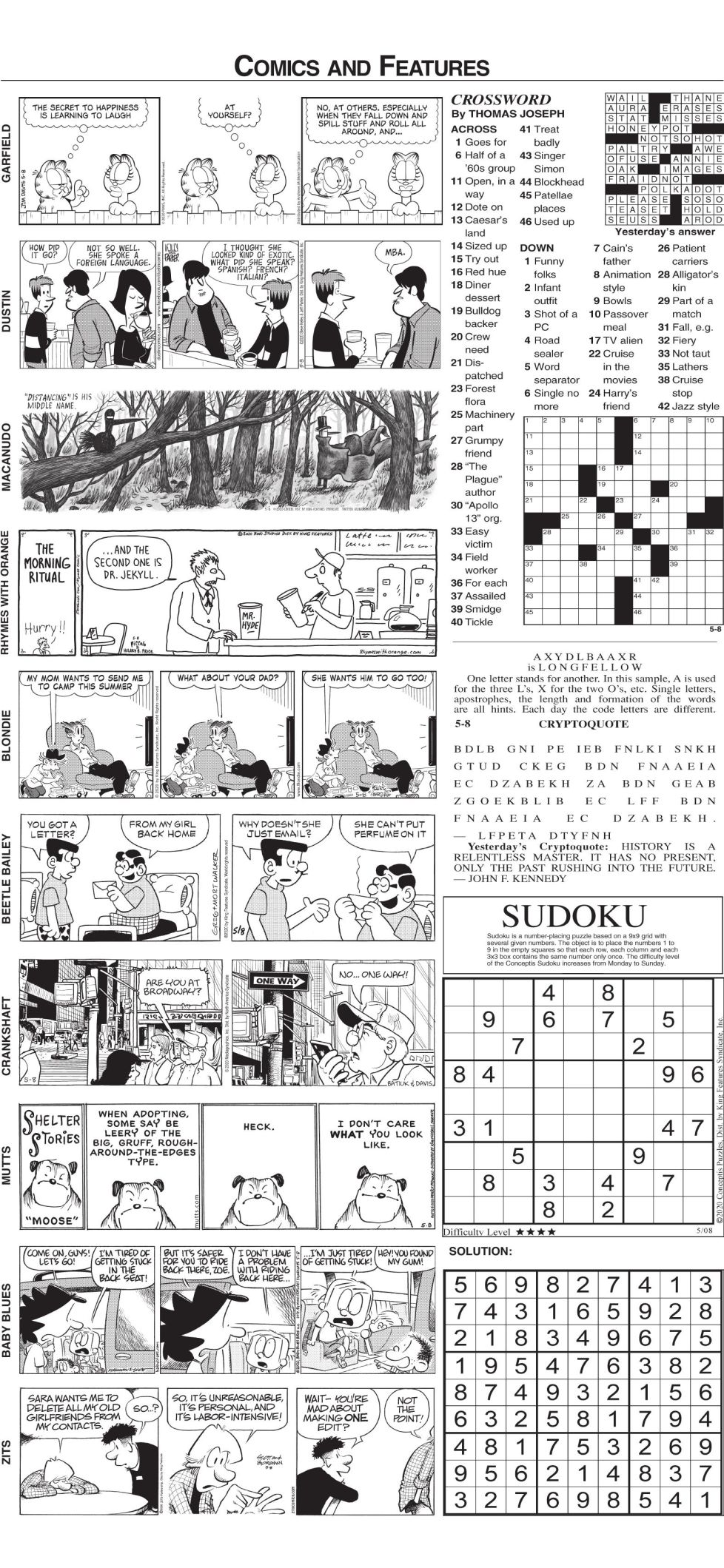 Comics: May 8 | Comics | washtimesherald.com