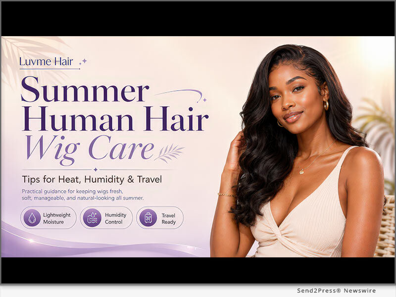 Luvme Hair Shares Summer Human Hair Wig Care Tips for Heat, Humidity ...