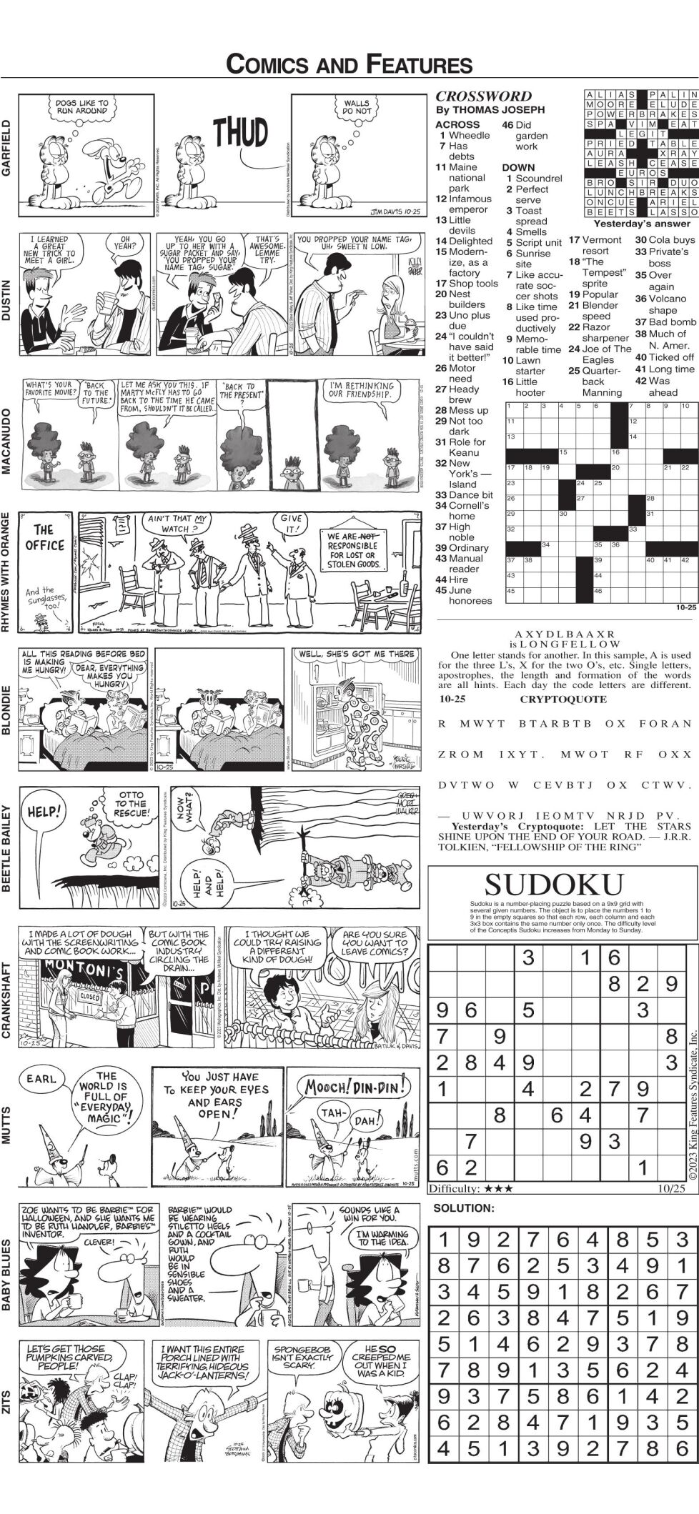 Comics Wed 10-25-23 | Comics | washtimesherald.com